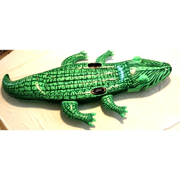 Toys | Intex The Wet Set Gator Ride On Inflatable Pool Float Toy 1985 ...